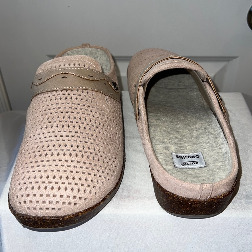 Earth Origins Aurora Jessica Wide Clogs Size 10w - Gem